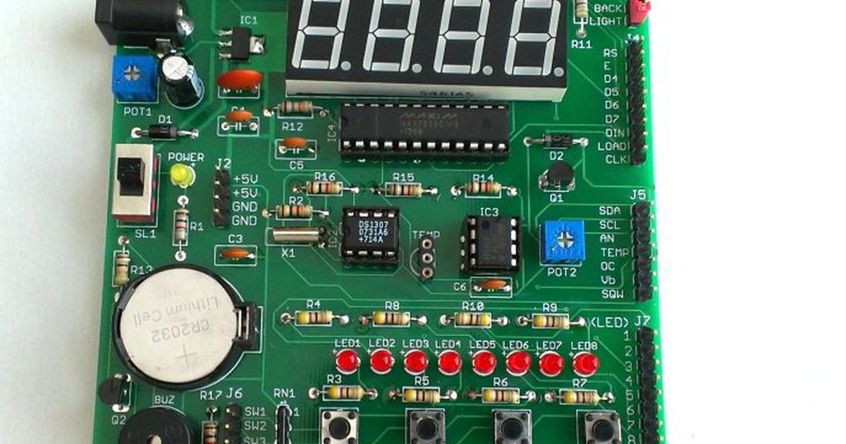 I/O Experimenter Board PCB (partial kit) from Embedded Lab on Tindie