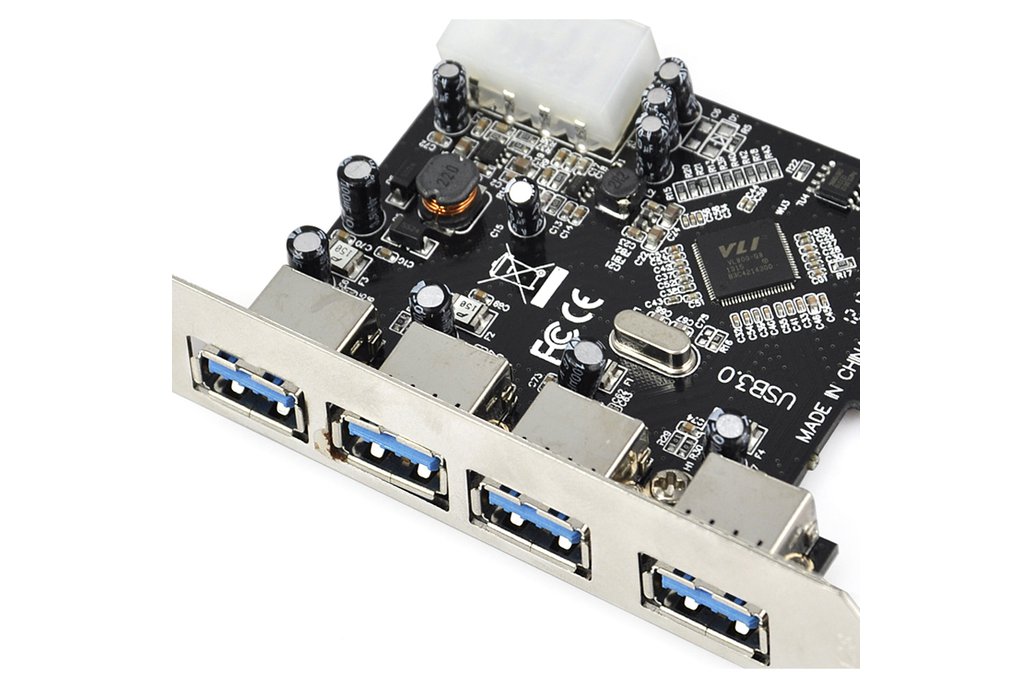 USB 3.0 PCIE 4PORTS Express Expansion Card Adapter from EASYLIFE on Tindie