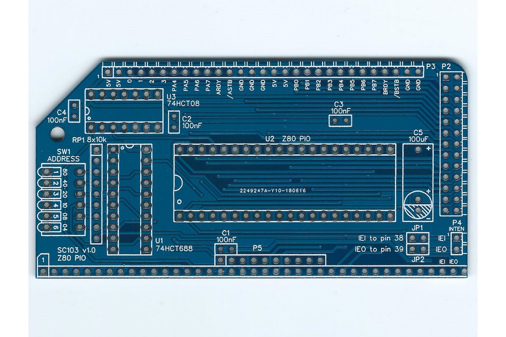 SC103 Z80 PIO Board for RC2014 from Stephen C Cousins on Tindie