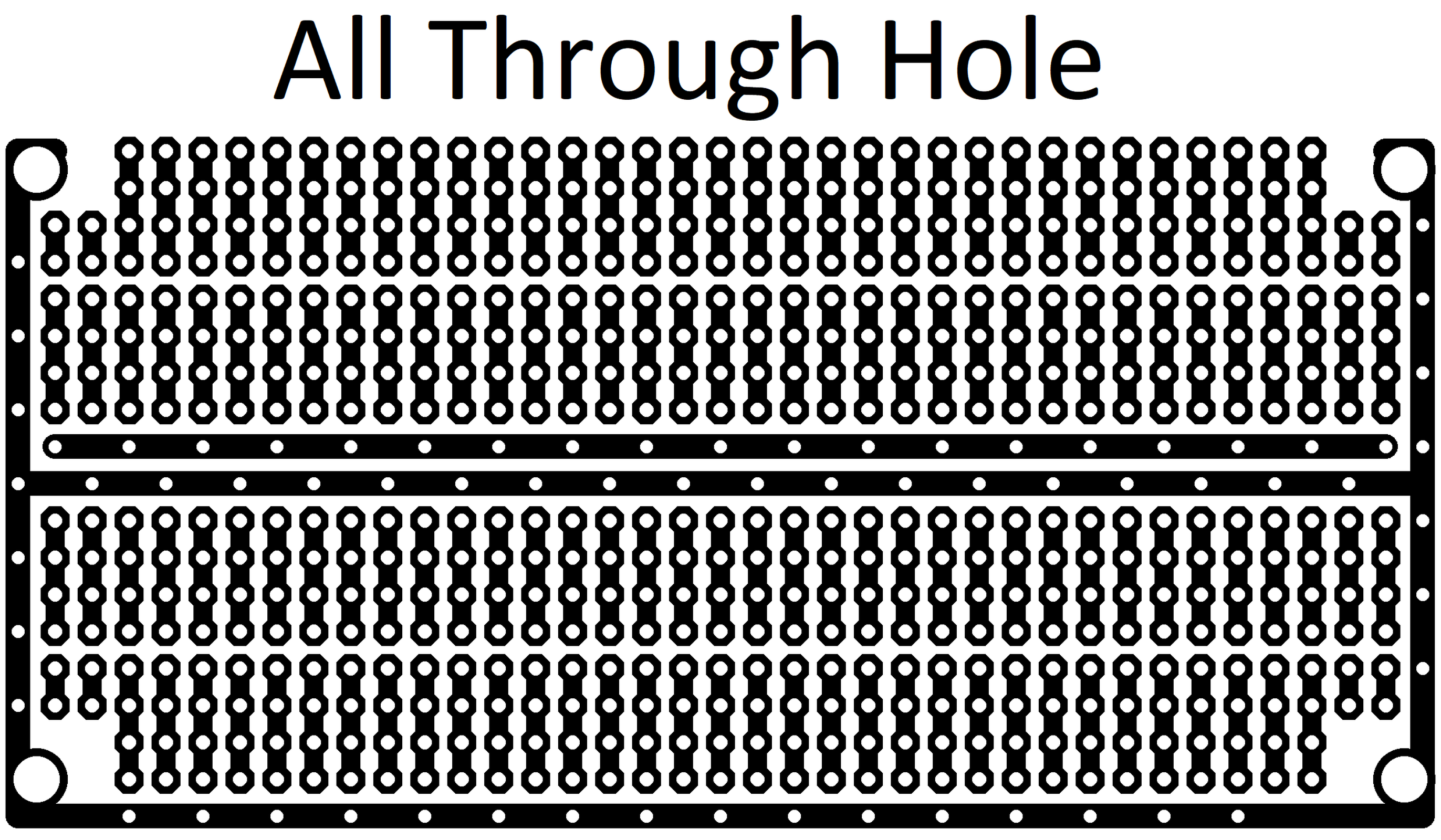 2" x 4" Prototyping/Project boards from Azzy's Electronics on Tindie