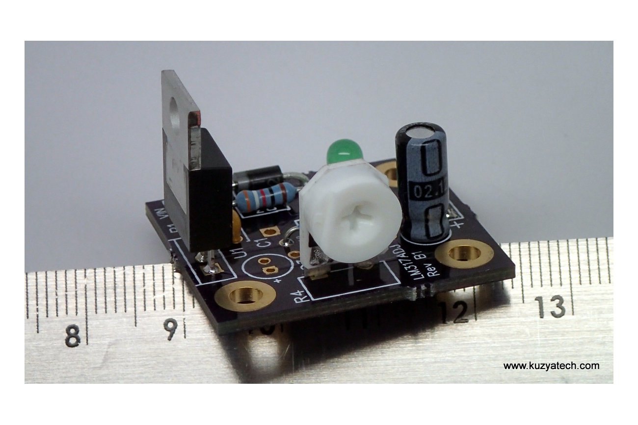 Adjustable LM317 kit, Arduino pre-regulator from Kuzyatech on Tindie