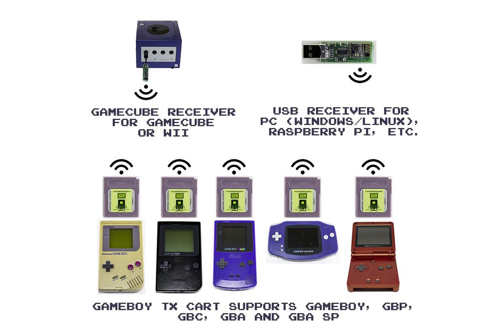 Wireless Gameboy Controller Device from insideGadgets on Tindie