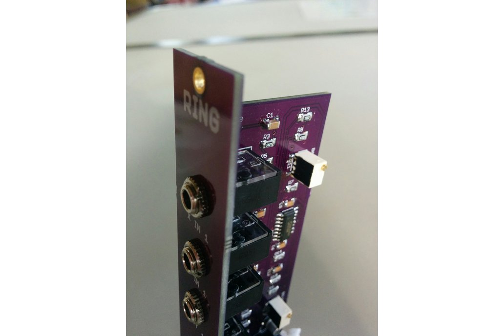 Eurorack Dual Ring Modulator (PCB and Panel) from PMFoundations on Tindie