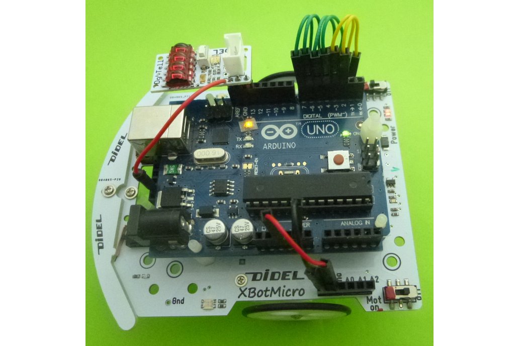 XbotMicro-ARF - A fully equipped robot base from jdn on Tindie
