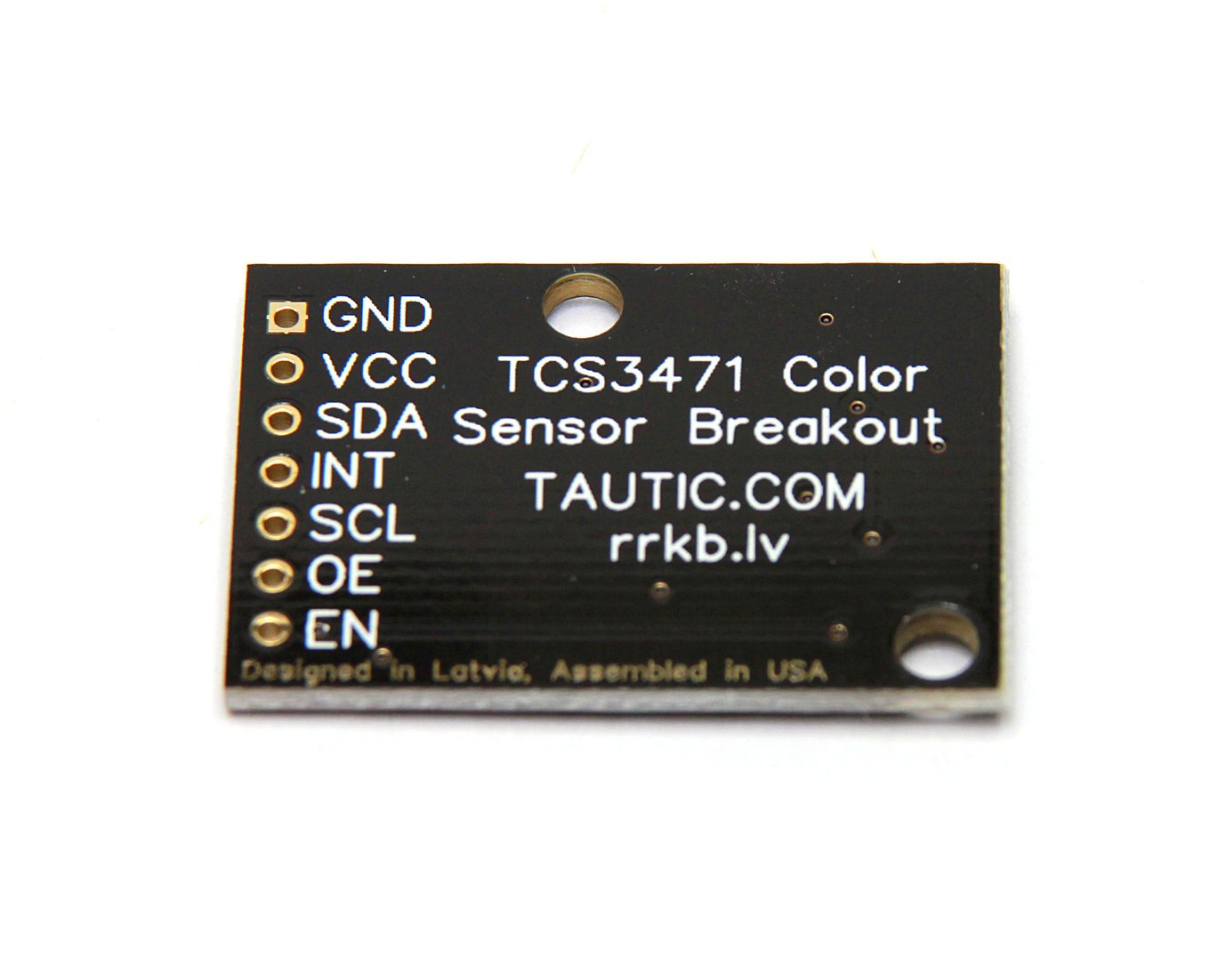 TCS34717 Color Sensor Breakout from TAUTIC ELECTRONICS LLC on Tindie