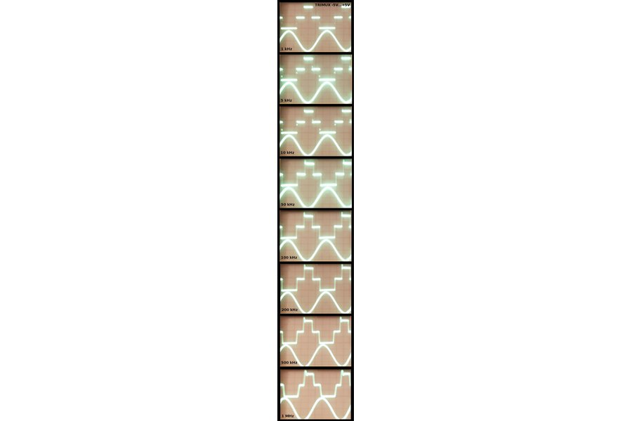 Dual balanced ternary multiplexer/demultiplexer from TRC on Tindie