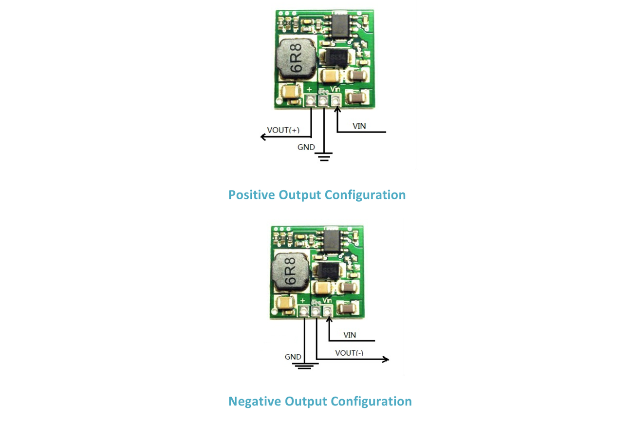 2A Positive/Negative Output Step Down Power Module from Speedylab on Tindie