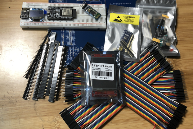 Large Double-Sided Prototyping Board - Blue from Project: Blue Smoke ...