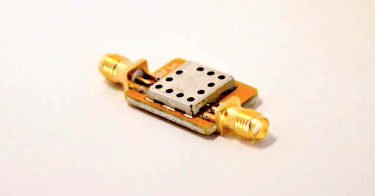 315 MHz Bandpass Filter with 500 kHz Bandwidth from GPIO Labs on Tindie