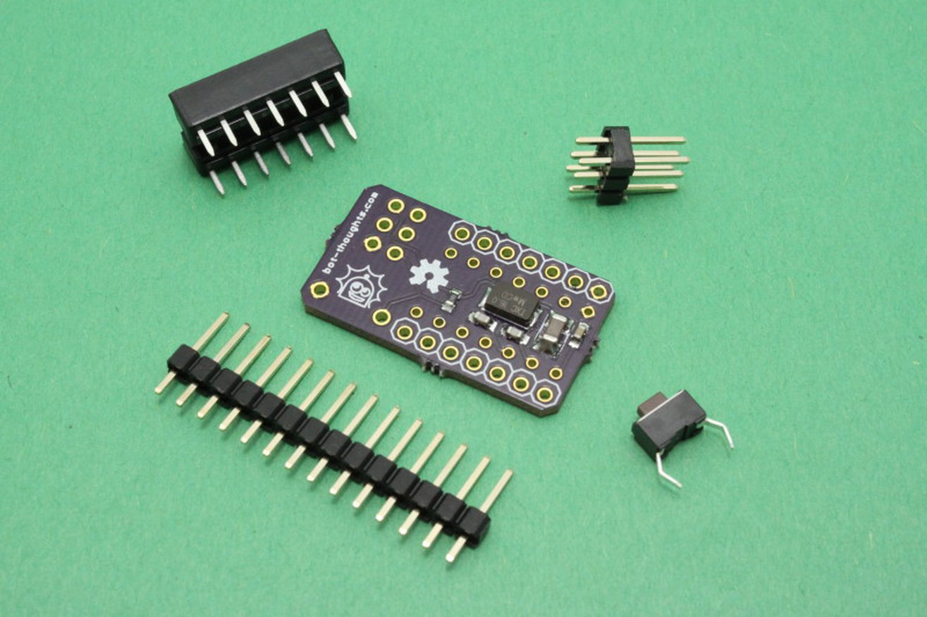 ATtiny84 development board from Bot Thoughts LLC on Tindie