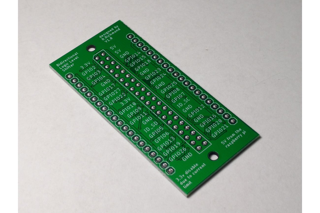 Logic level shifter for raspberry pi from R.Richmond on Tindie
