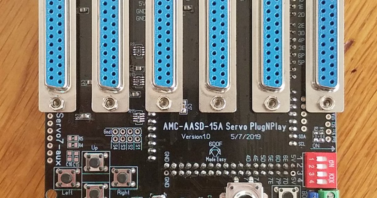 AMC-AASD15A servo motion controller from Thanos 6DOF Motion Control on ...