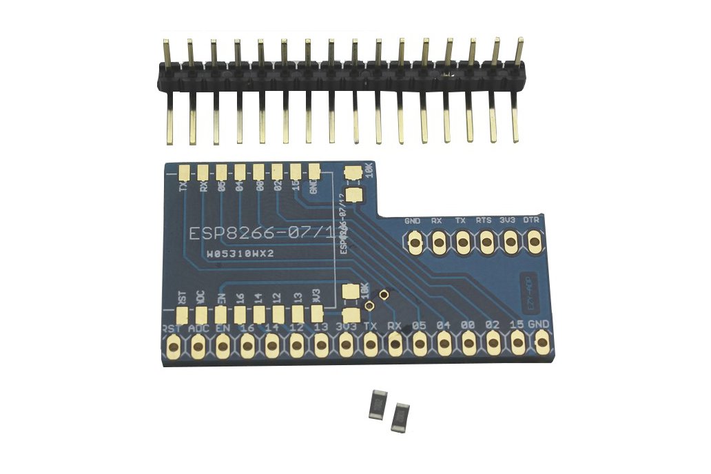 ESP8266 Vertical Adapter Board - EZY-ADP from iron on Tindie