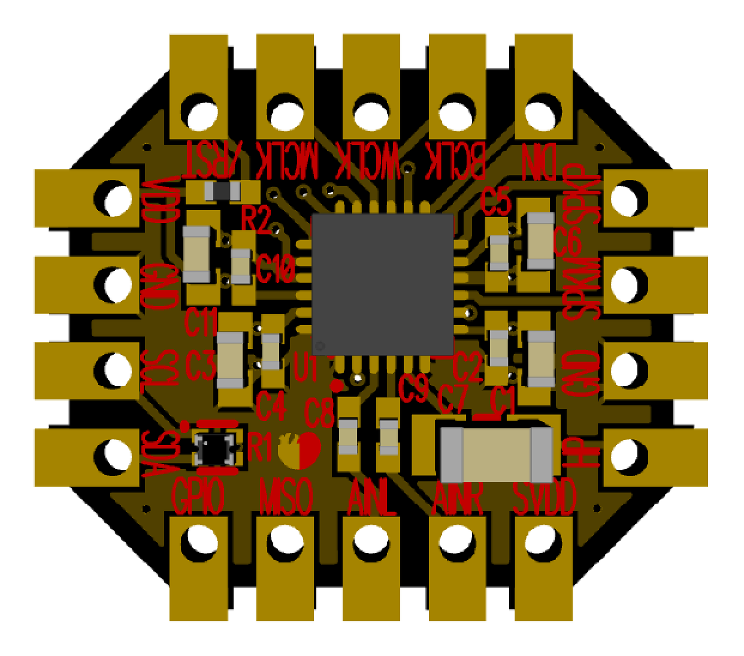 DAout Flex Module from Fyber Labs Inc. on Tindie