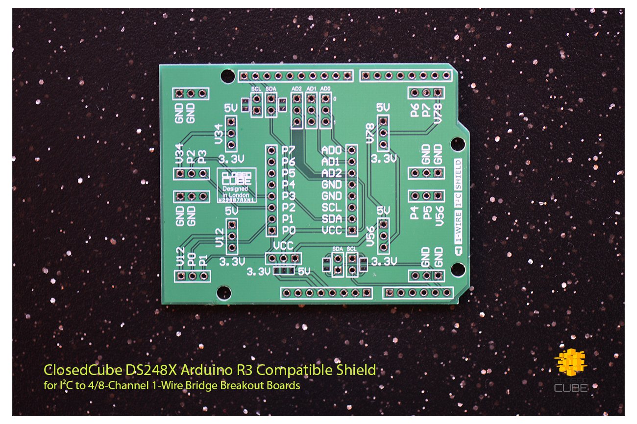 DS2482-800+ I2C to 8-Channel 1-Wire Breakout Board from Closedcube on ...