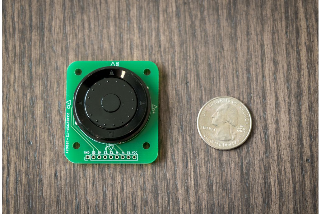 Scroll Wheel with Navigation Switch V2.0 from 3DPStuff on Tindie