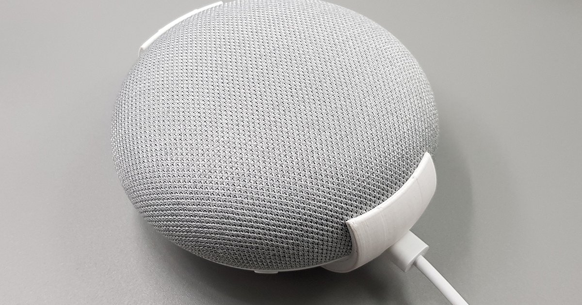 Wall Mount Holder for Google Home Mini from Blkbox on Tindie