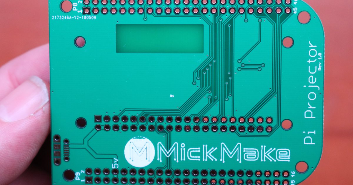 Pi Projector from MickMake on Tindie