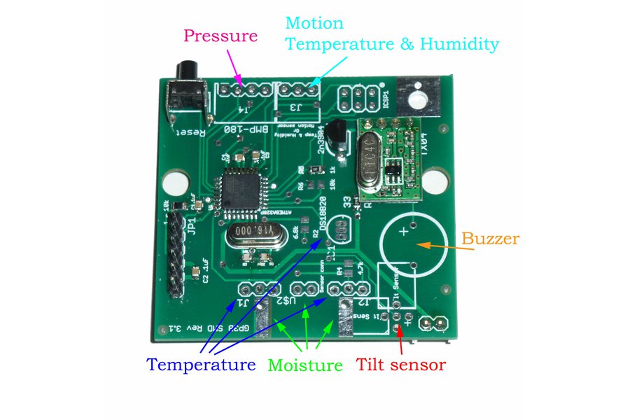 DIY Wireless Sensor board from Michael_Phillips on Tindie