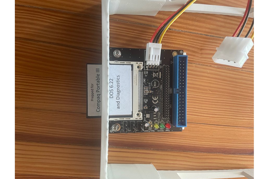 compaq portable iii setup disk