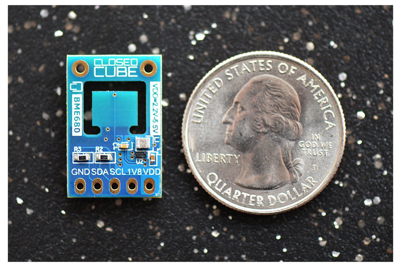Bme680 Environment Sensor With Ultra Low 18v Out From Closedcube On Tindie 