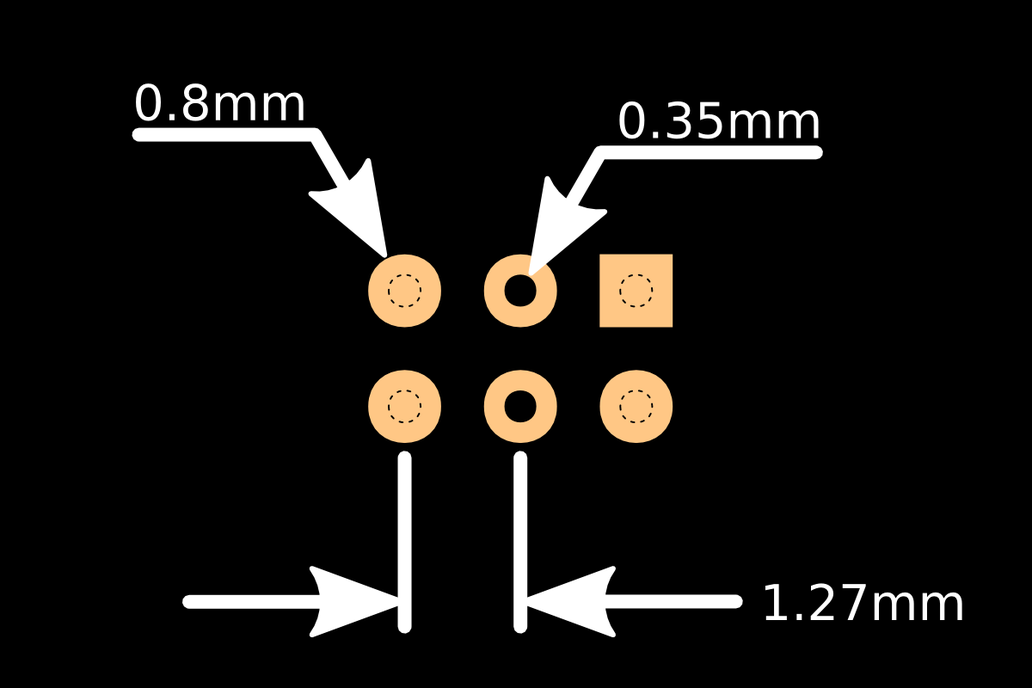 Tiny AVR-ISP pogo-pin programming adapter from madworm on Tindie