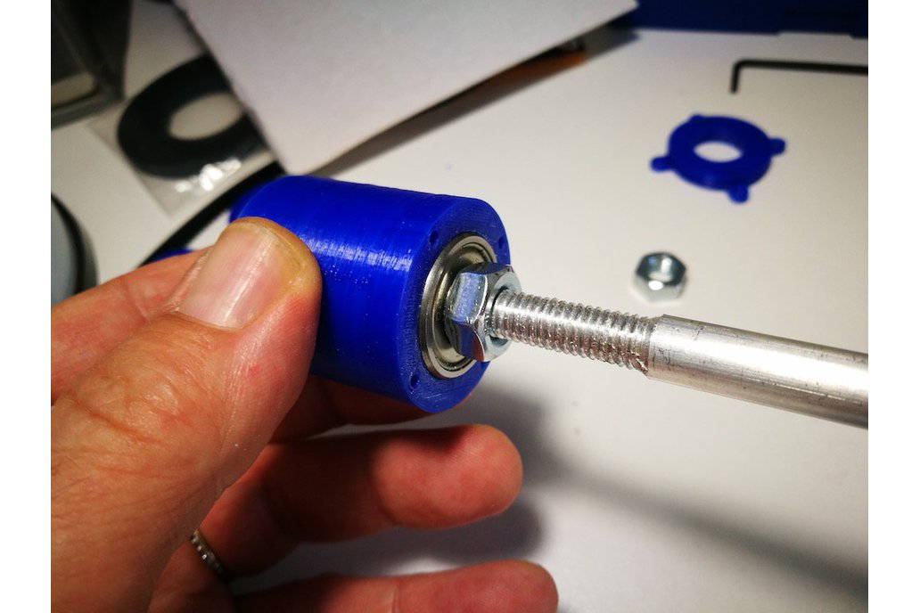 Arduino controlled 3D filament dispenser from Balearic Dynamics on Tindie