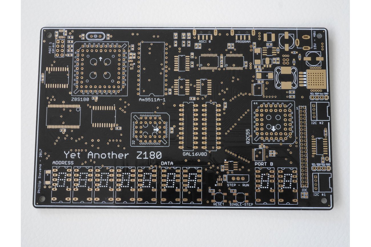YAZ180 PCB - Modern Single Board Z80 Computer from Feilipu on Tindie