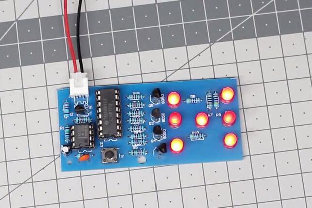 DIY Flashing LED Christmas Tree Circuit Kit(7212) from ICStation on Tindie