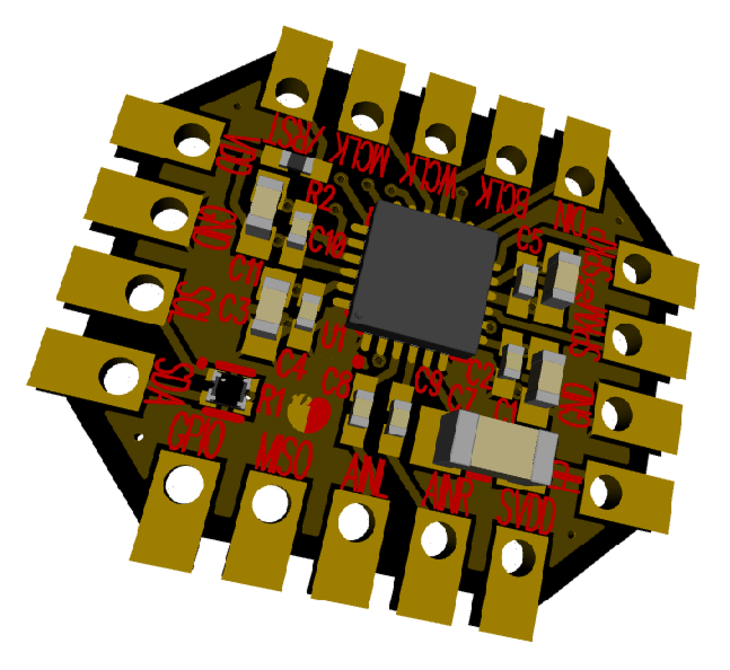 DAout Flex Module from Fyber Labs Inc. on Tindie