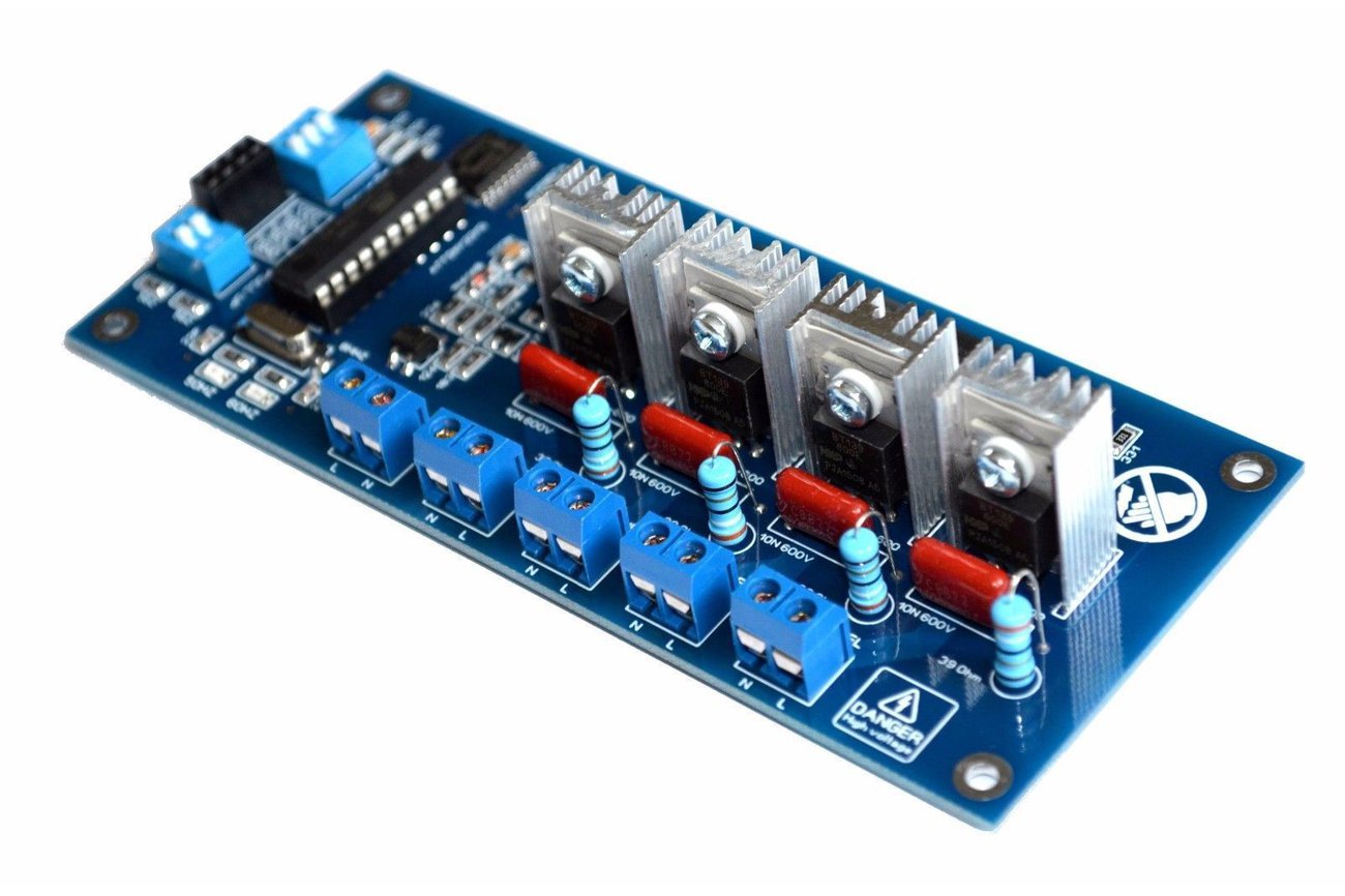 I2C 4CH AC LED Dimmer Module from Bugrovs2012 on Tindie