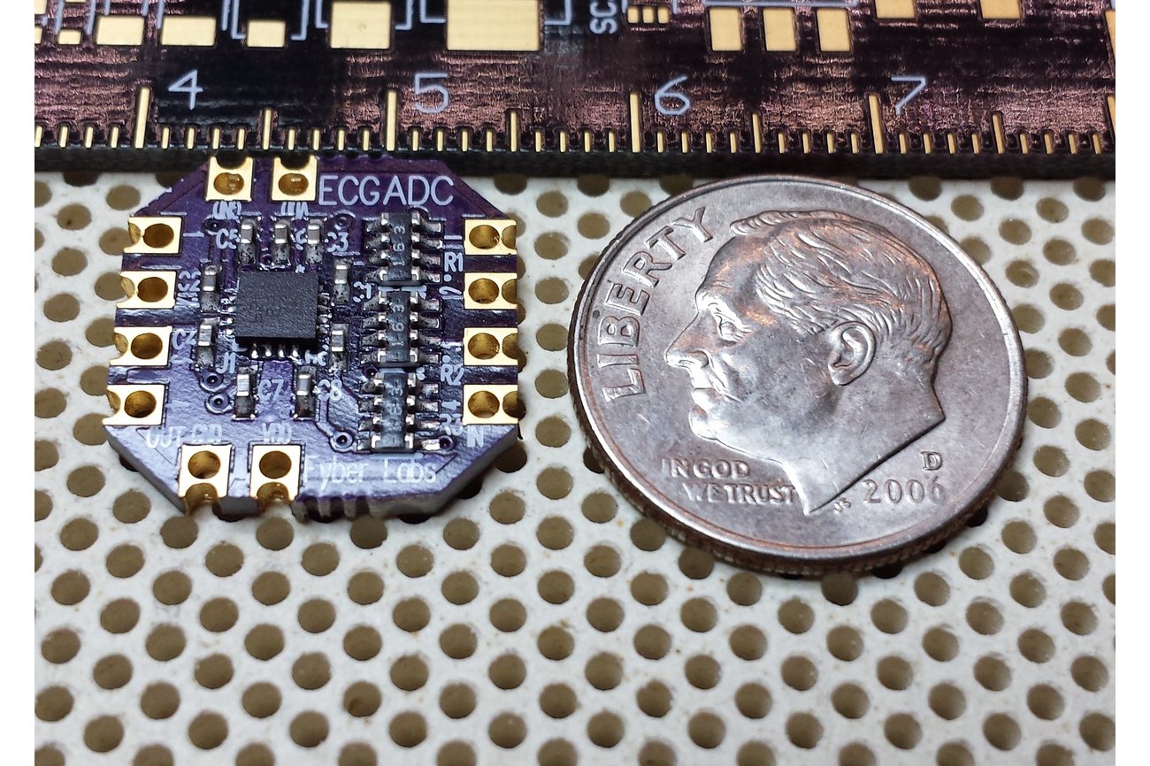 ECG ADC Flex Module from Fyber Labs Inc. on Tindie