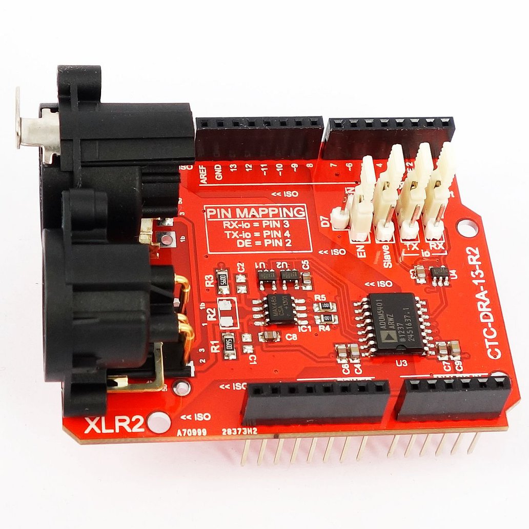 2.5kV Isolated DMX 512 Shield for Arduino - R2 from Conceptinetics on ...