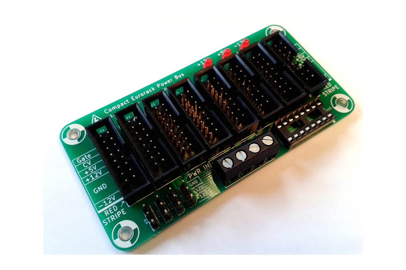 Eurorack Compact Power Bus from Electronic Things… And Stuff on Tindie