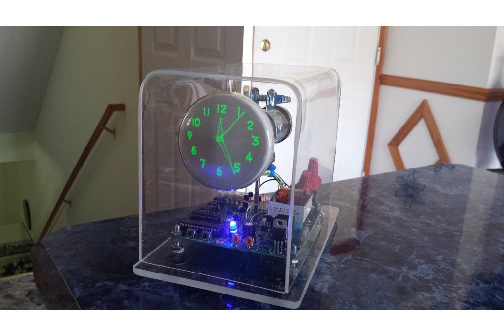Mini Oscilloscope Clock DG7-6 Cathode Ray Tube 3" from Oscilloscope ...