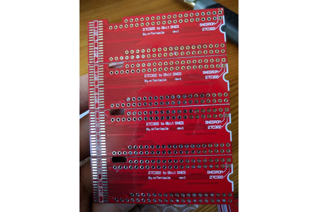27C322 to SNES Rom adapter from mrTentacle on Tindie