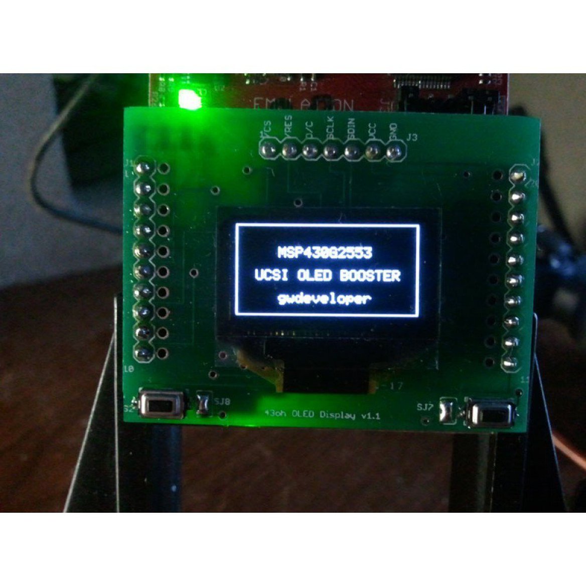 The Terminal - OLED Breakout Board/MSP430 Launchpad BoosterPack from ...