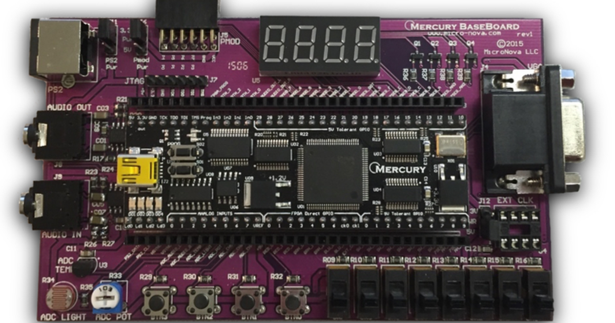 Mercury Baseboard from MicroNova LLC on Tindie