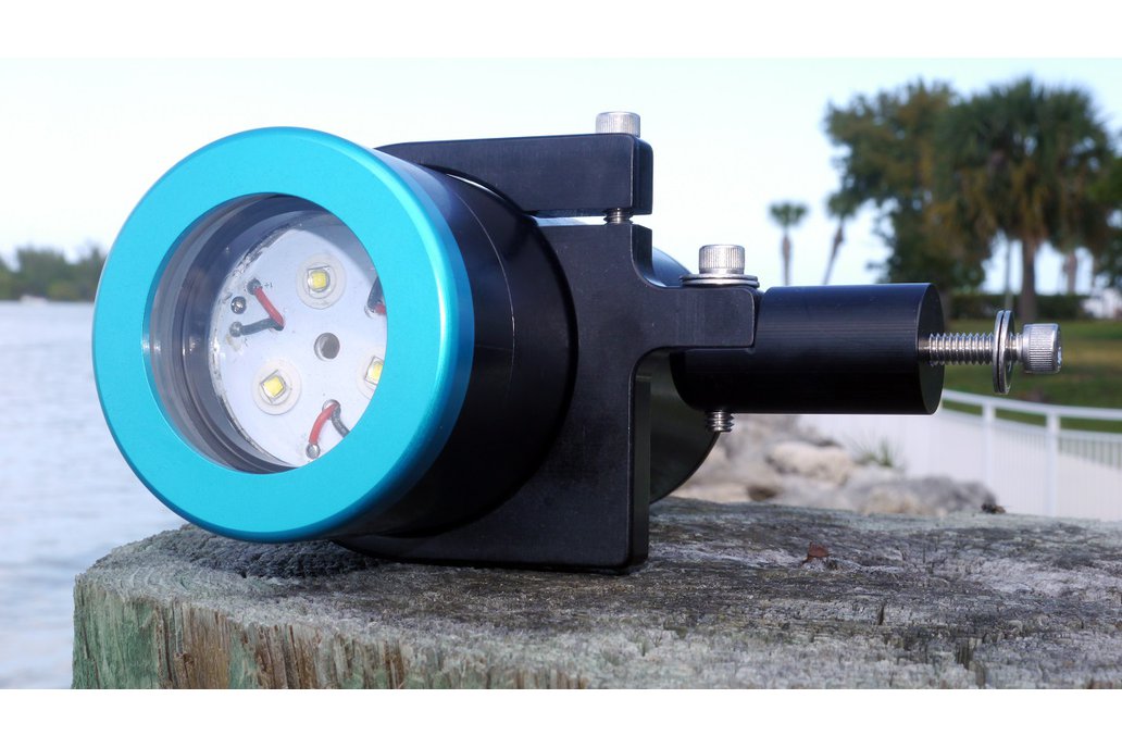 Custom CNC Clamp for GPH underwater housing from Group B Distribution ...