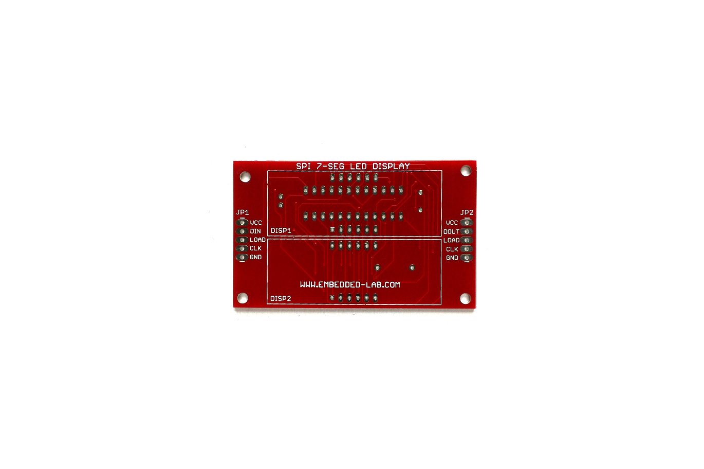 LED display module (PCB only) from Embedded Lab on Tindie