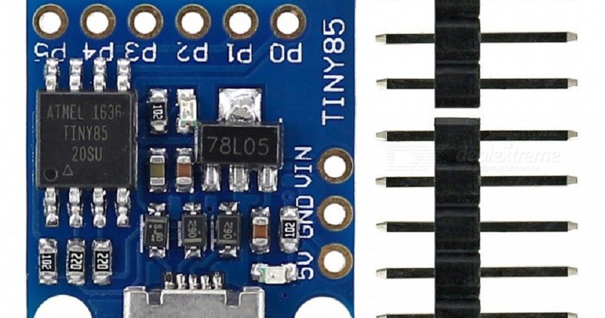 DigiSpark Attiny85 from BurgessWorld Custom Electronics on Tindie