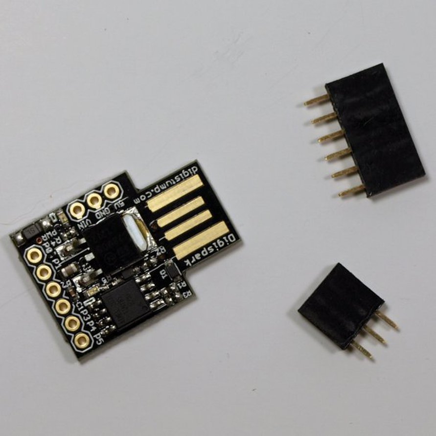 Digispark The Tiny Arduino Enabled Usb Board From Digistump On Tindie