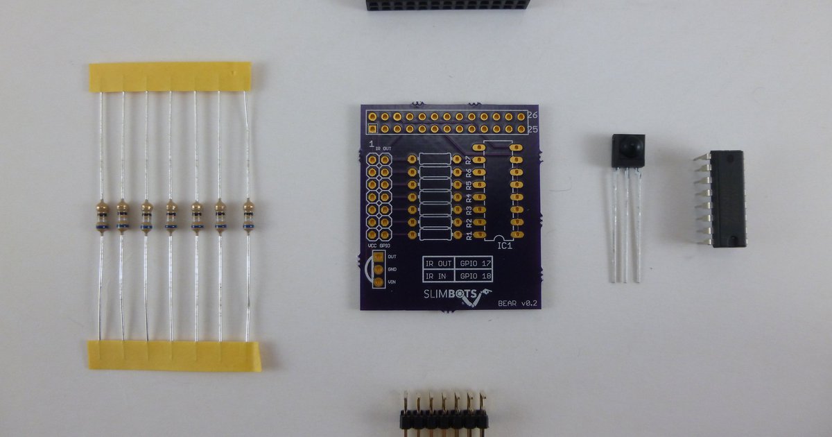 Raspberry Pi - IR Tx/Rx, Home Automation from Slimbots on Tindie