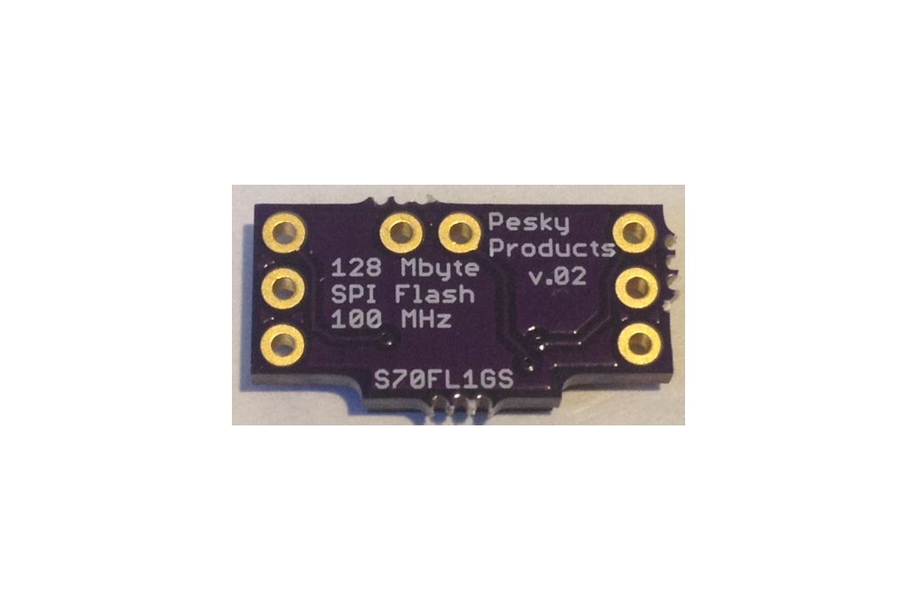 SPI Flash Memory Add-ons for Teensy 3.X from Pesky Products on Tindie