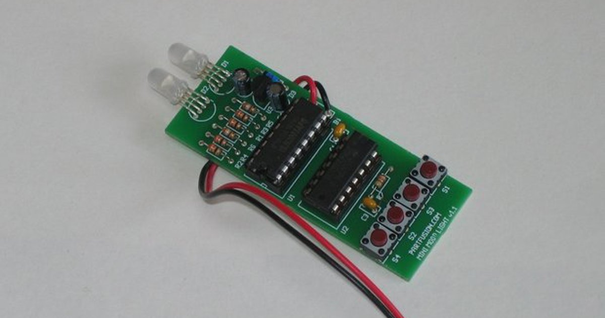 Mini Mood Light v1 from Part Fusion Electronics on Tindie