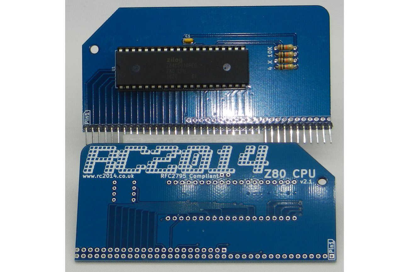 RC2014 Plus - Homebrew Z80 Computer Kit from Semachthemonkey on Tindie
