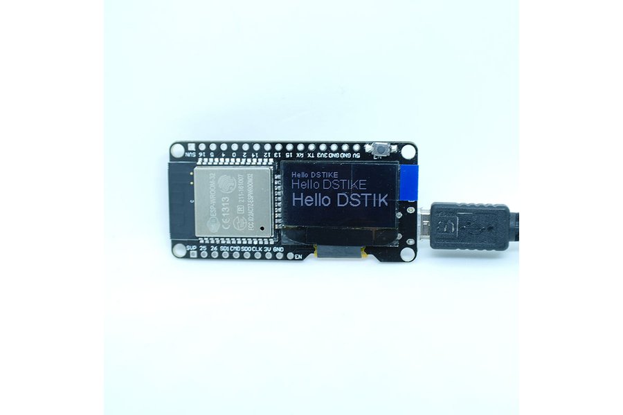 D Duino 32 V2 5 Arduinoandnode32andesp32and0 96oled From Lspoplove On Tindie