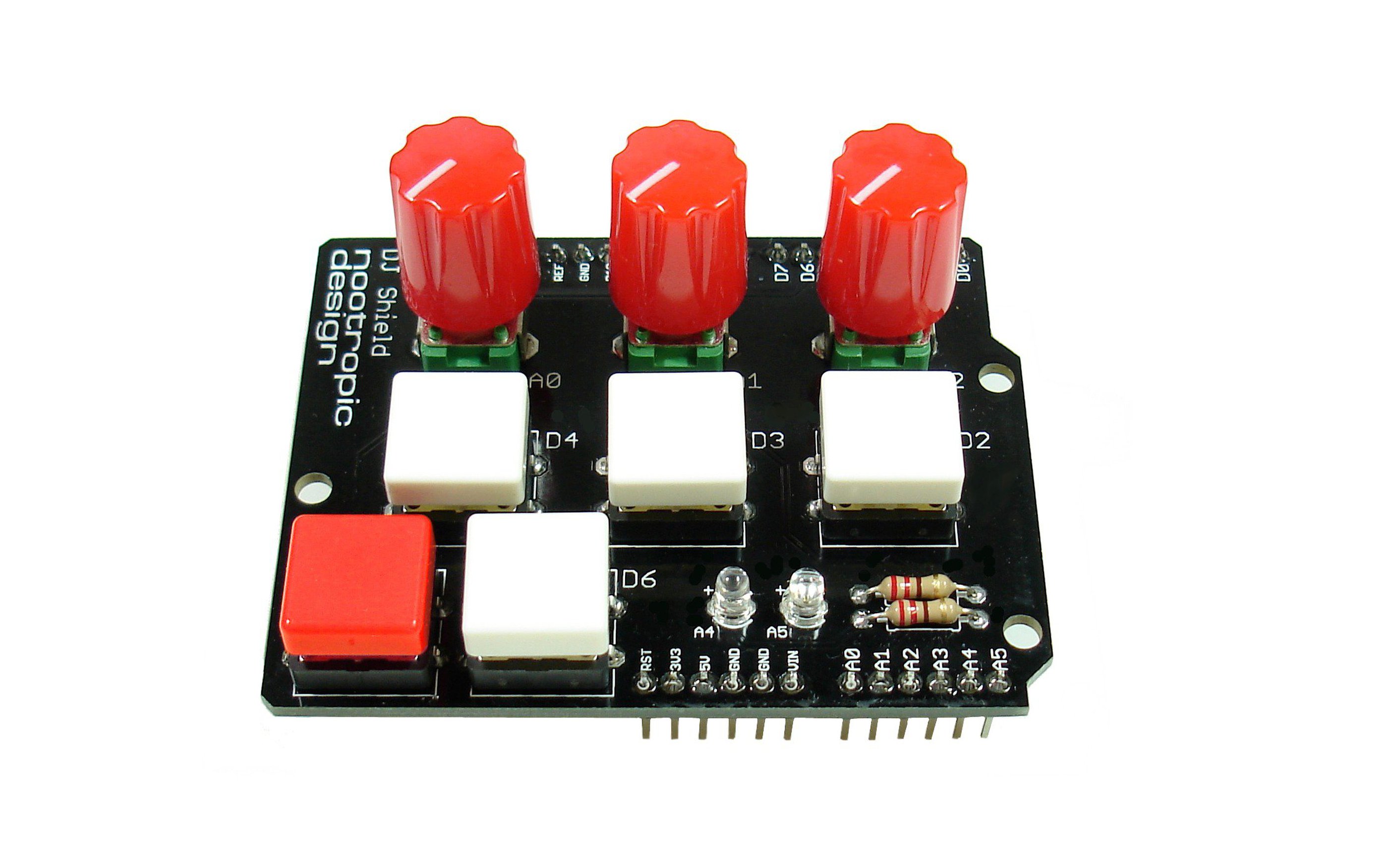 DJ Shield - Kit from nootropic design on Tindie