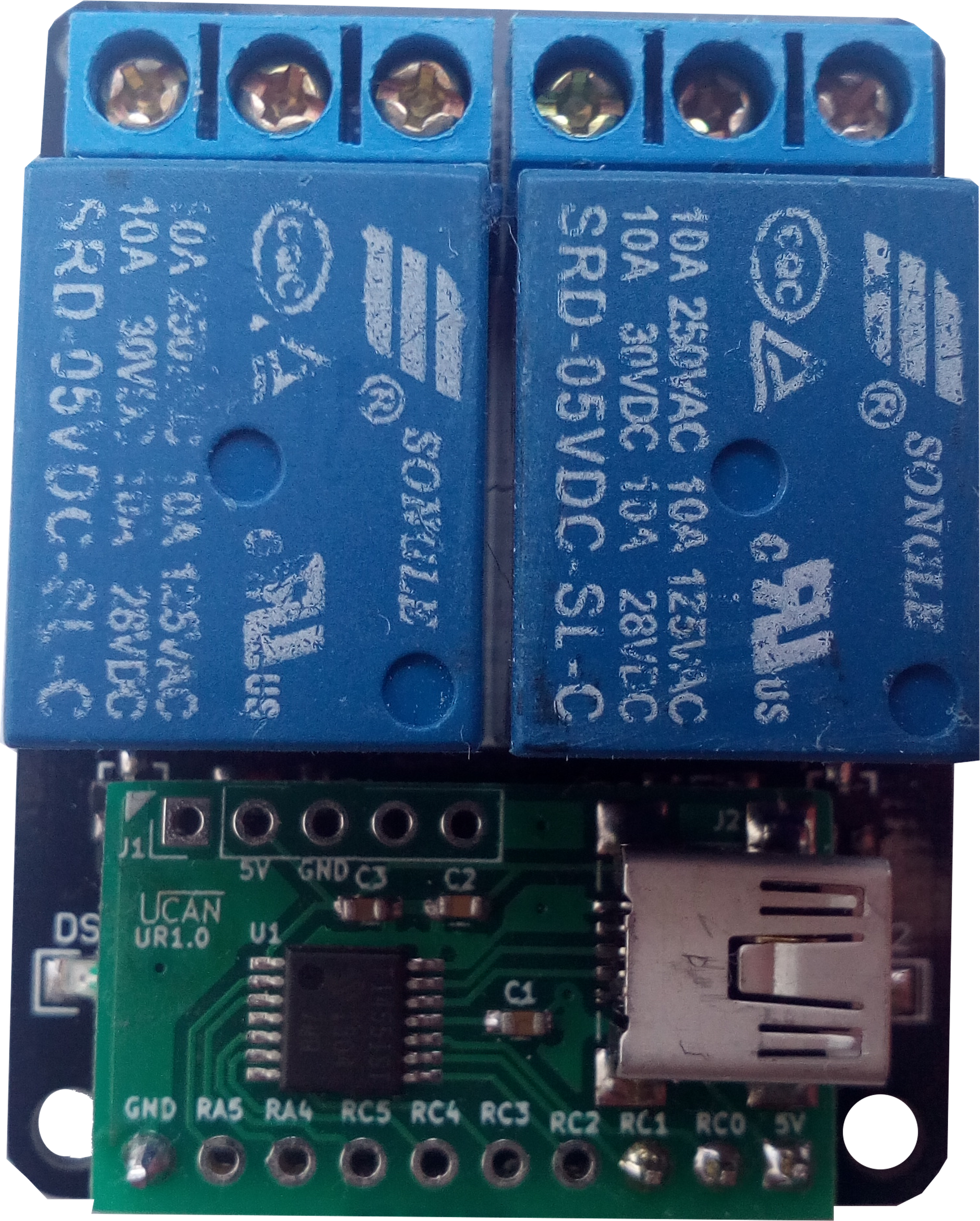 USB Relay from ucandevices on Tindie