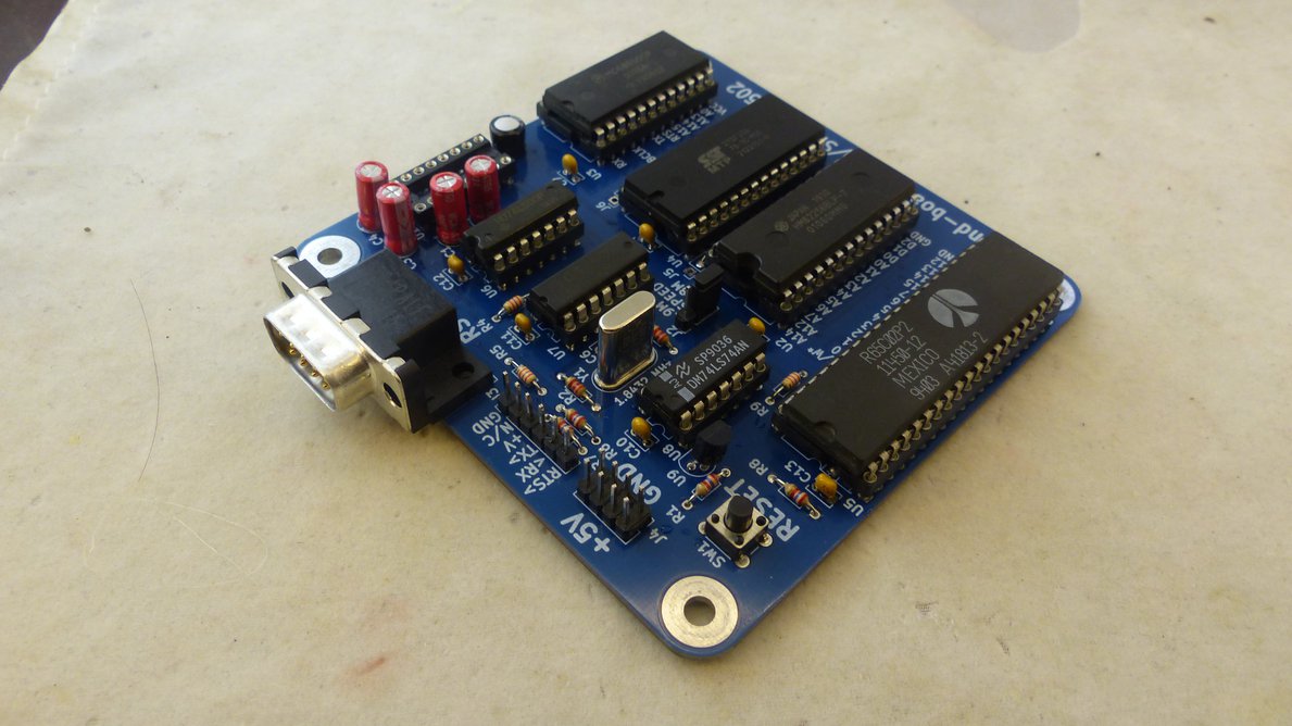 SIMPLE 6502 CPU (PCB Only) from Land Boards, LLC on Tindie